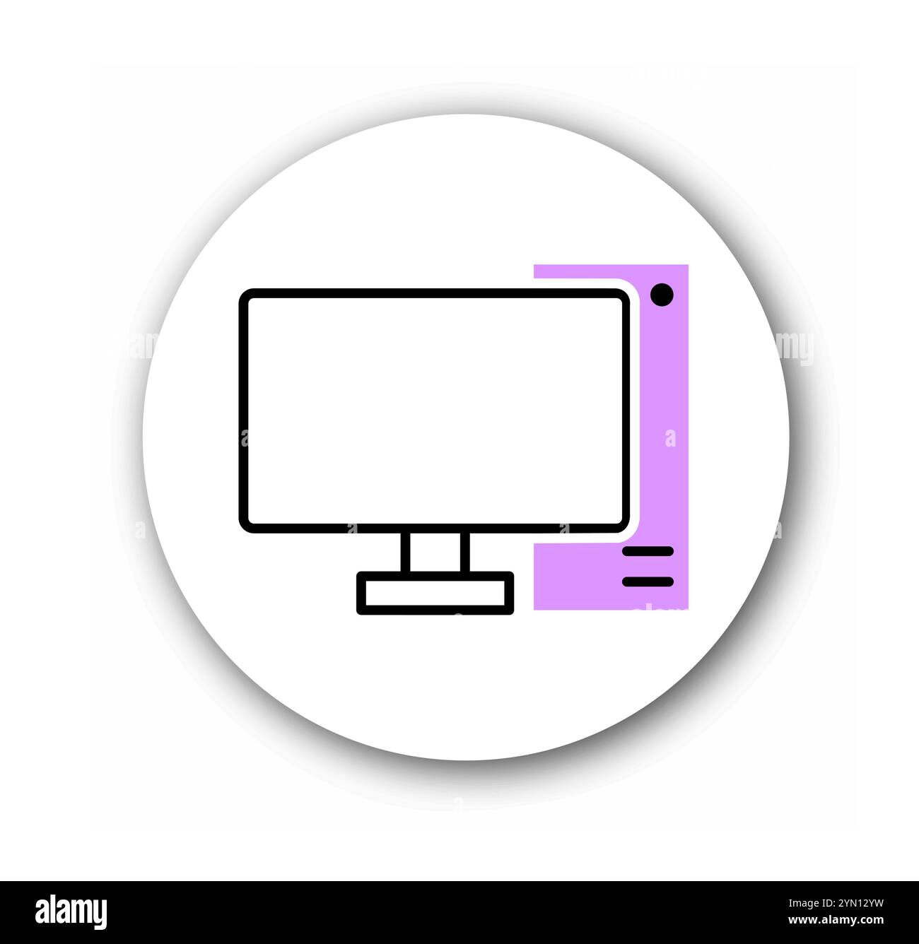 Seo file and approved line icon. Computer monitor and smartphone ...
