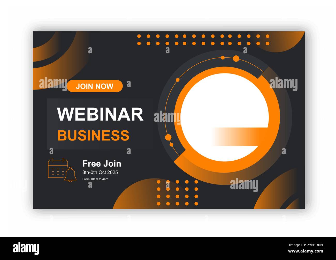 Webinar conference banner. Corporate flyer and booklet. Template for ...