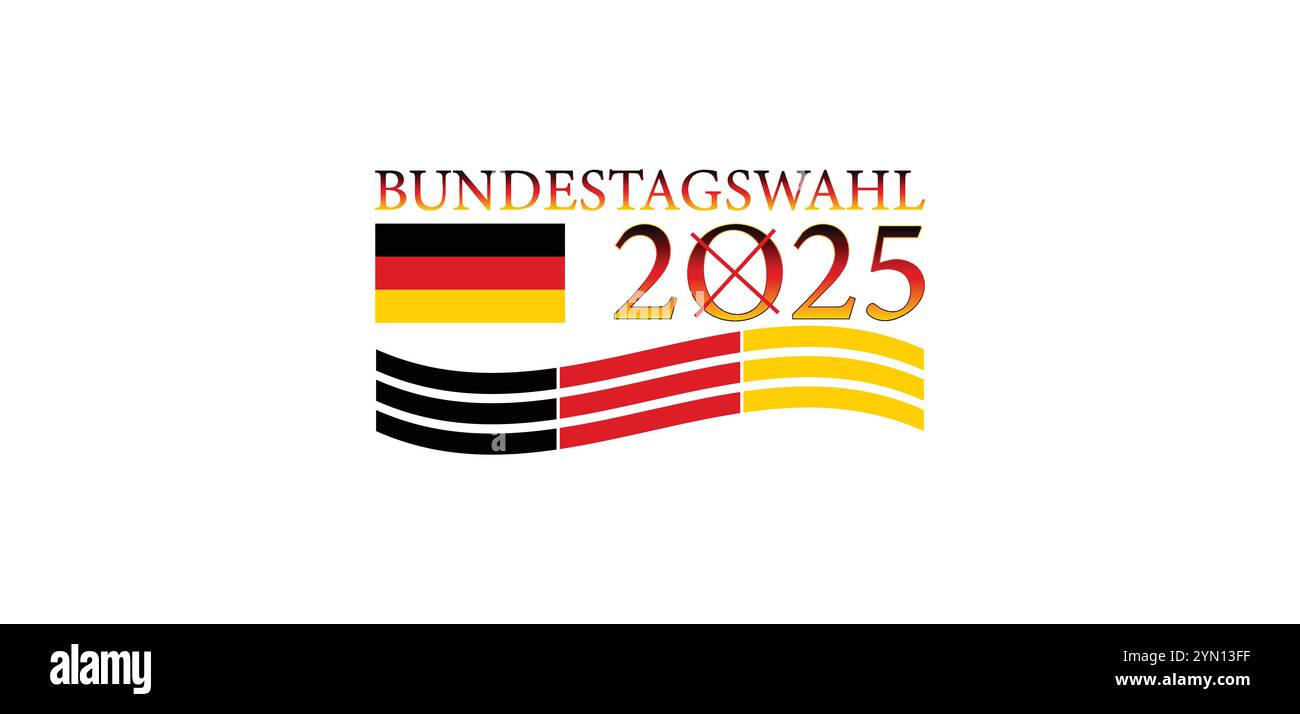 A Historic Election The Bundestagswahl on 23rd February 2025 Stock ...