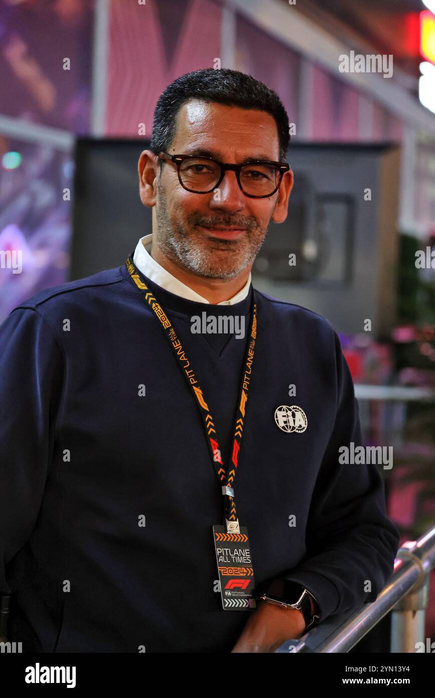 Las Vegas, USA. 23rd Nov, 2024. Rui Marques (POR) FIA Race Director ...