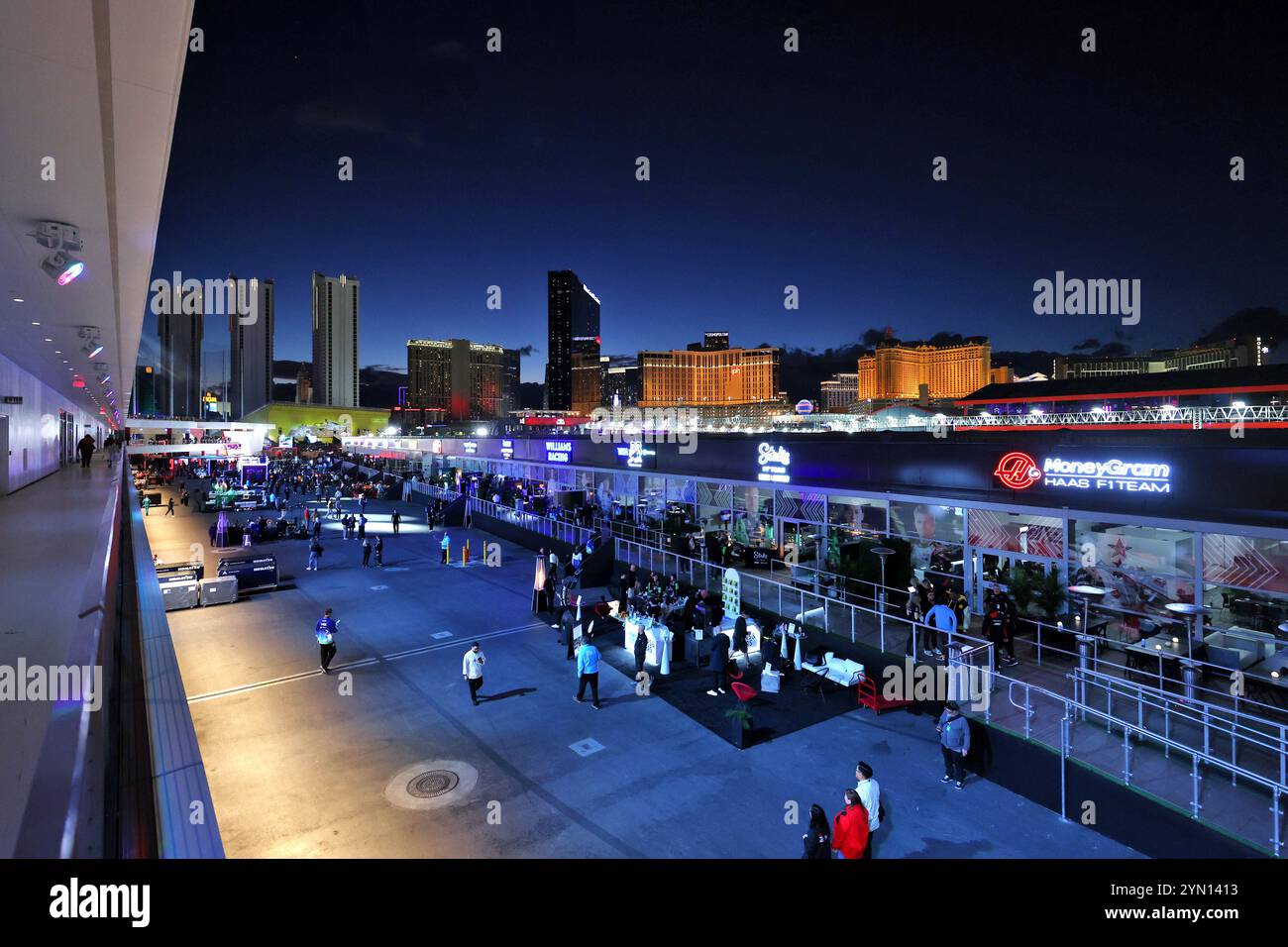 Las Vegas, USA. 23rd Nov, 2024. Paddock atmosphere. Formula 1 World ...