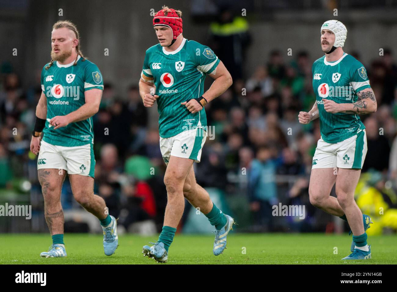 Dublin, Ireland. 24th Nov, 2024. Josh van der Flier of Ireland ...