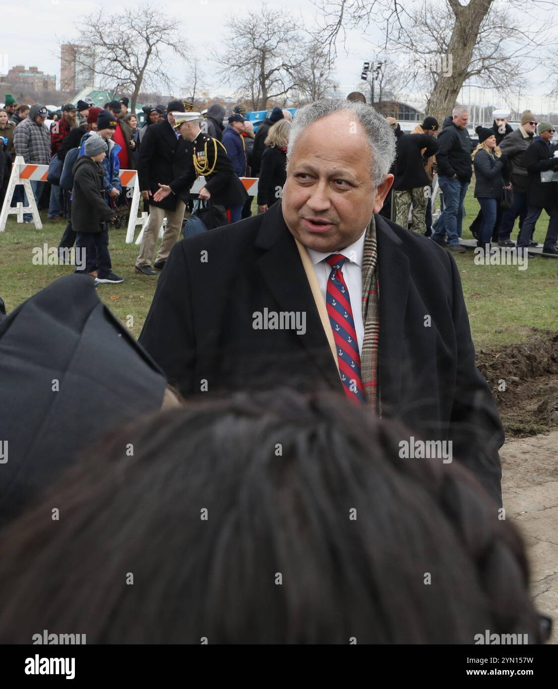 Milwaukee, Wisconsin, USA. 23rd Nov, 2024. CARLOS DEL TORO, Secretary ...