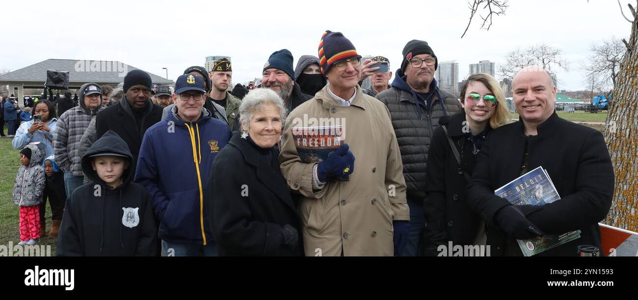 November 23, 2024, Milwaukee, Wisconsin, U.S: Hundreds of visitors wait ...