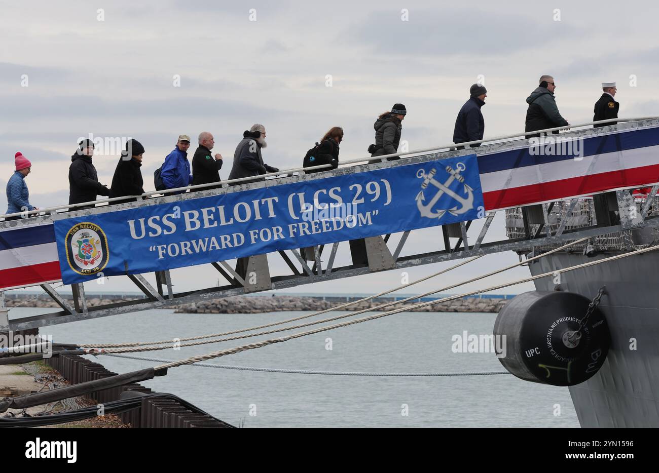 November 23, 2024, Milwaukee, Wisconsin, U.S: Hundreds of visitors ...