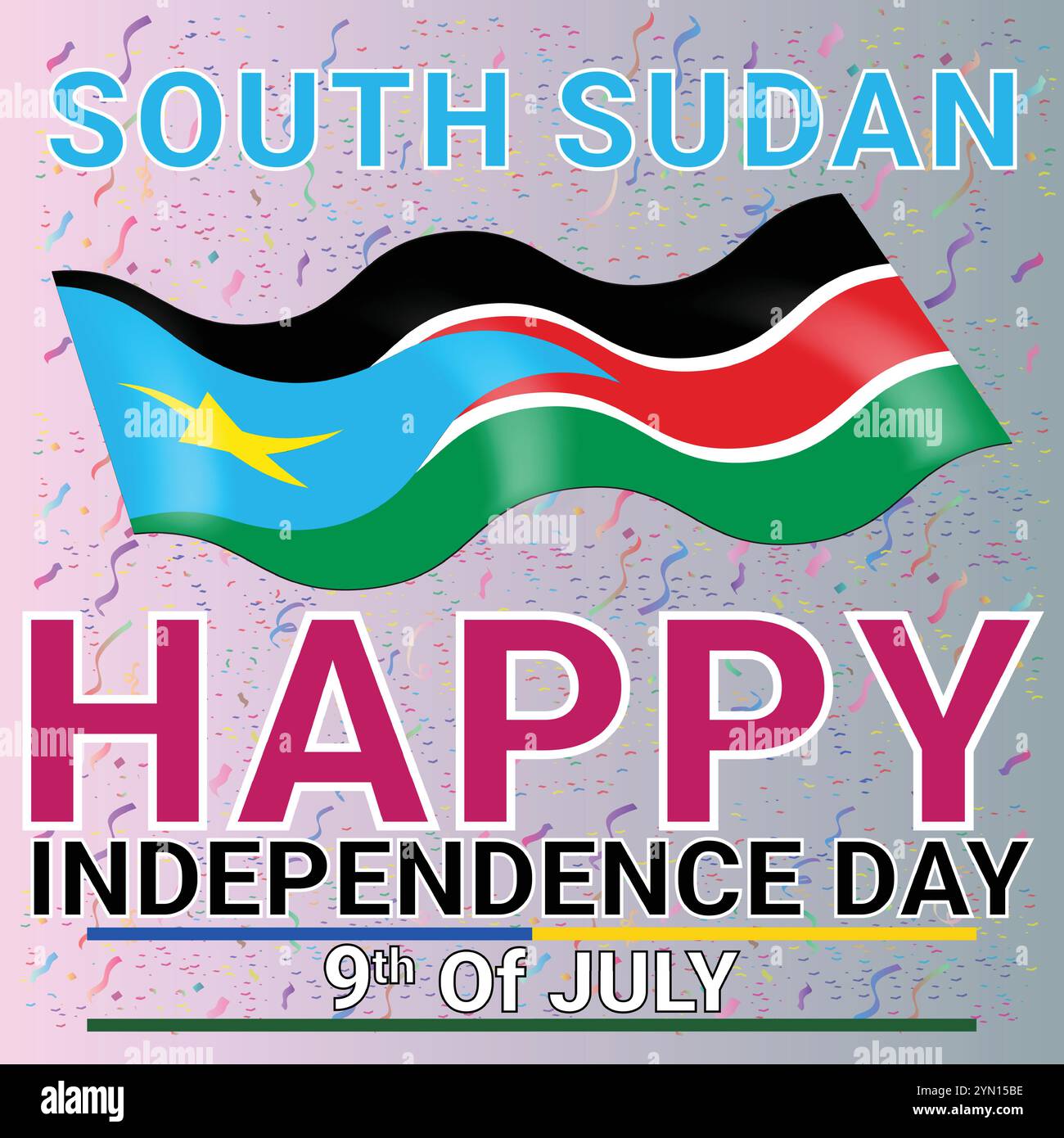 South Sudan Happy Independence Day 9th July with very Attractive ...