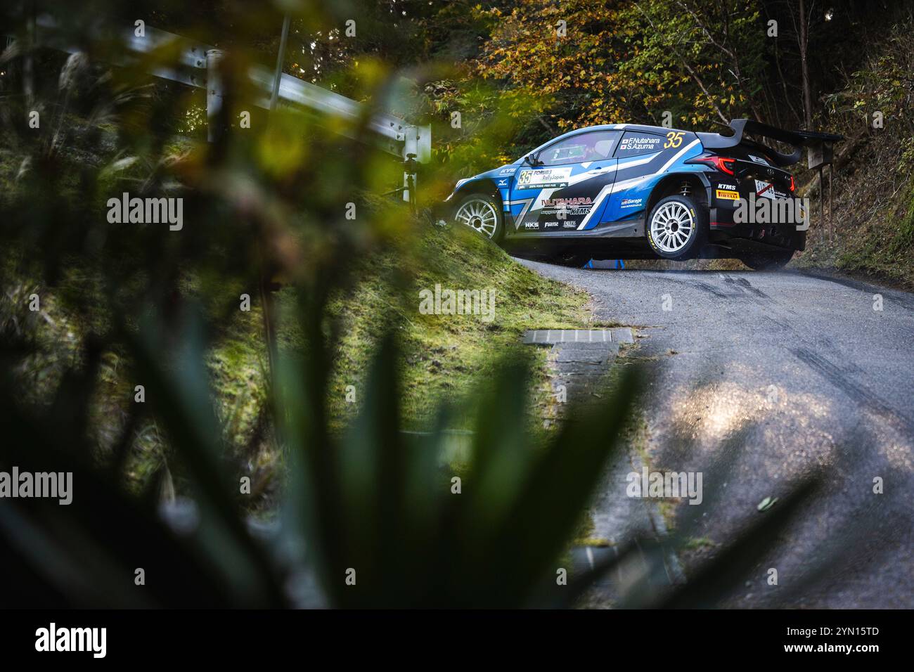 35 NUTAHARA Fumio, AZUMA Shungo, Toyota Yaris Rally2, action during the ...