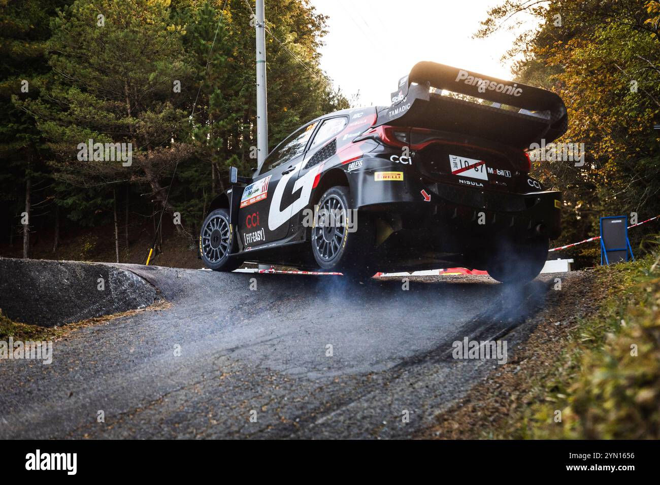 33 EVANS Elfyn, MARTIN Scott, Toyota GR Yaris Rally1, action during the ...