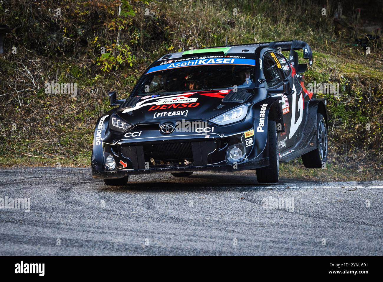 33 EVANS Elfyn, MARTIN Scott, Toyota GR Yaris Rally1, action during the ...