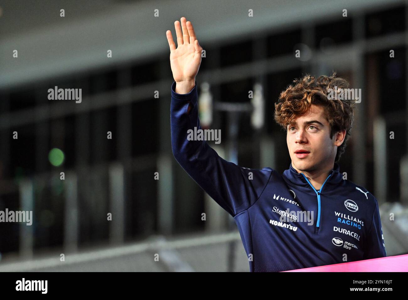Las Vegas, USA. 23rd Nov, 2024. Franco Colapinto (ARG) Williams Racing ...