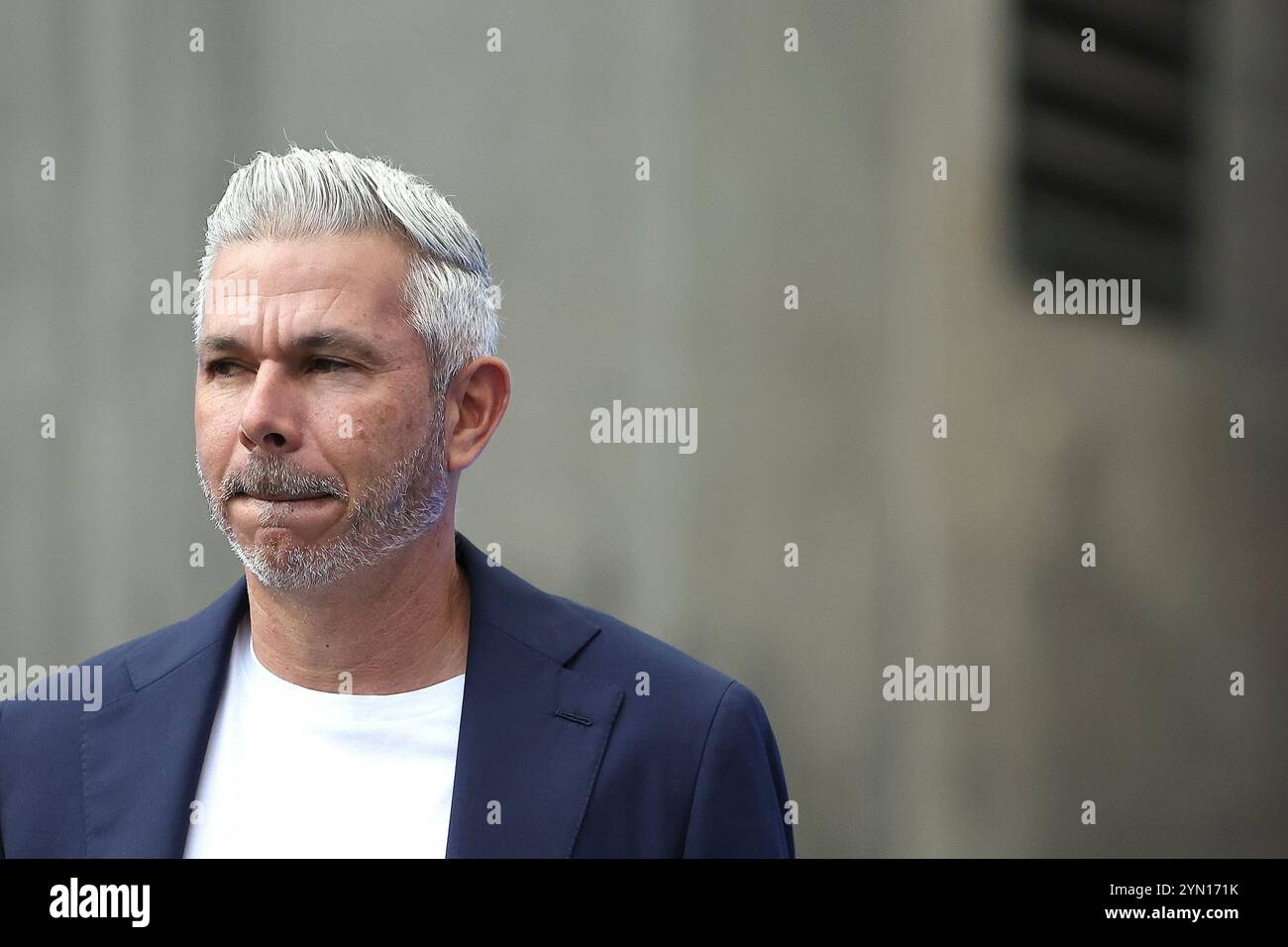 Sydney, Australia. 24th Nov, 2024. Coach of Auckland FC Steve Corica ...
