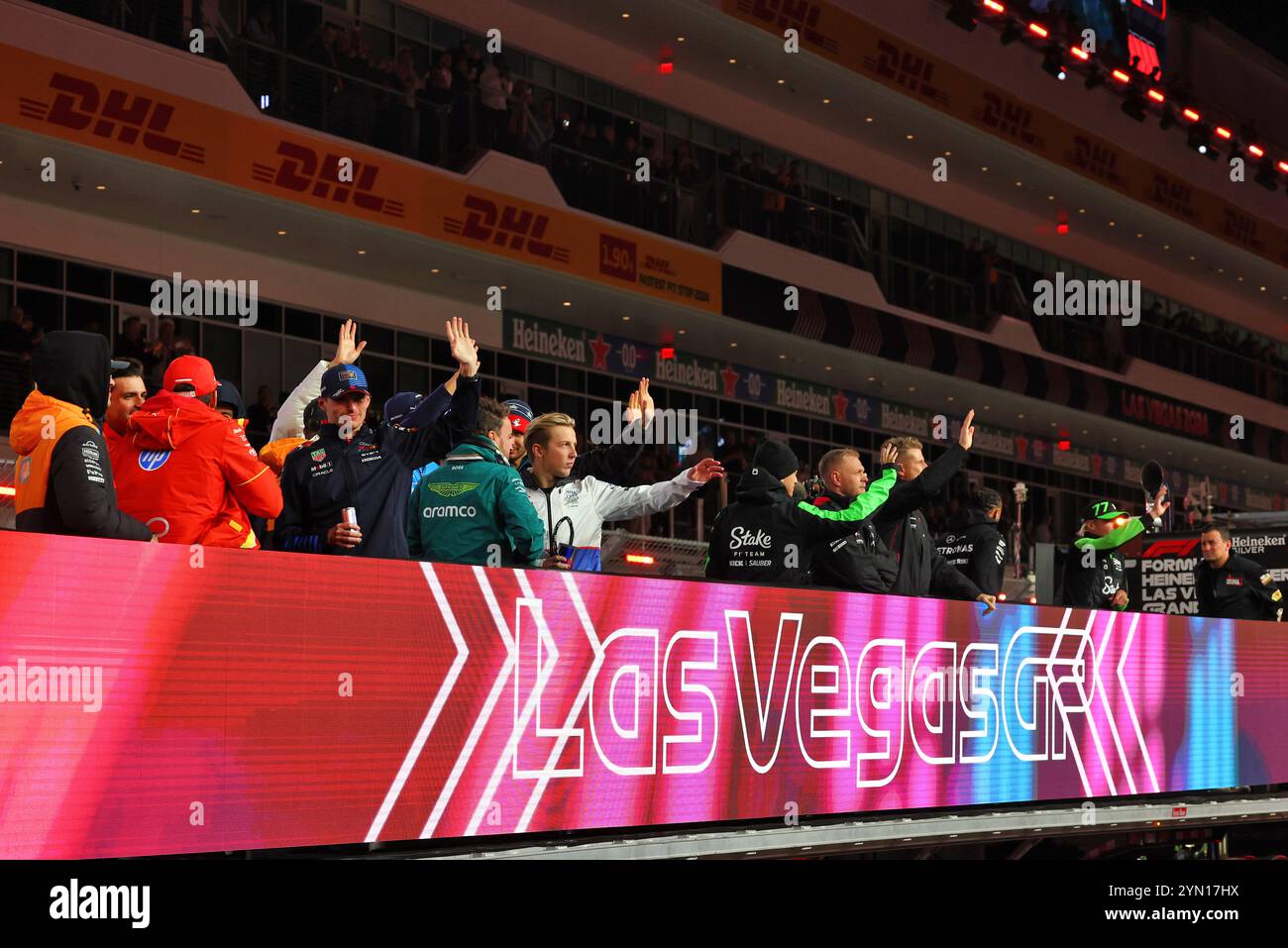 Las Vegas, USA. 23rd Nov, 2024. Drivers' parade. Formula 1 World ...