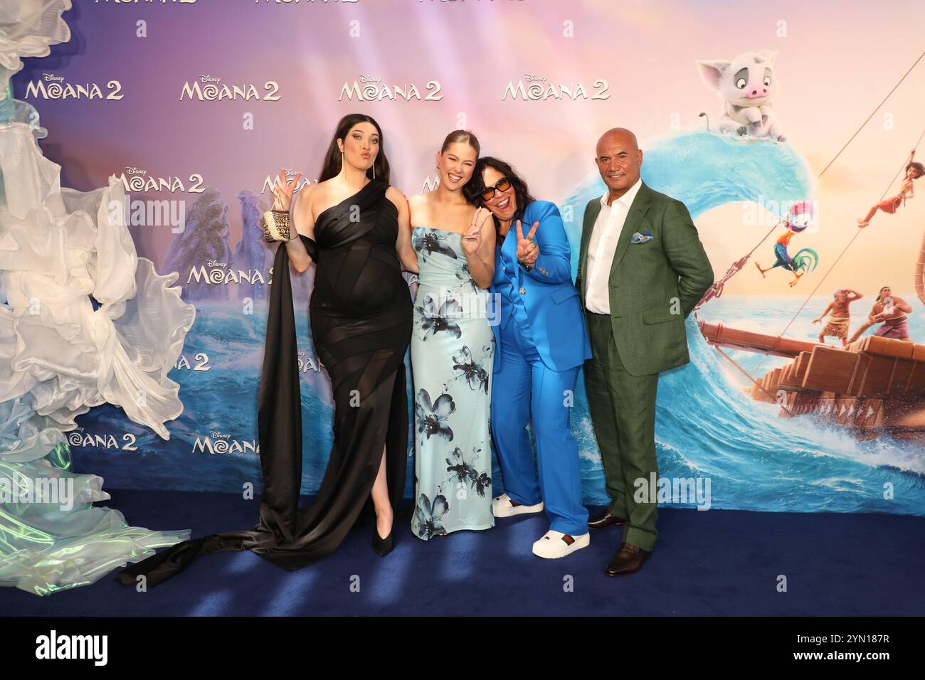 Sydney, Australia. 24th November 2024. L-R: Awhimai Fraser, tbc, Rachel ...