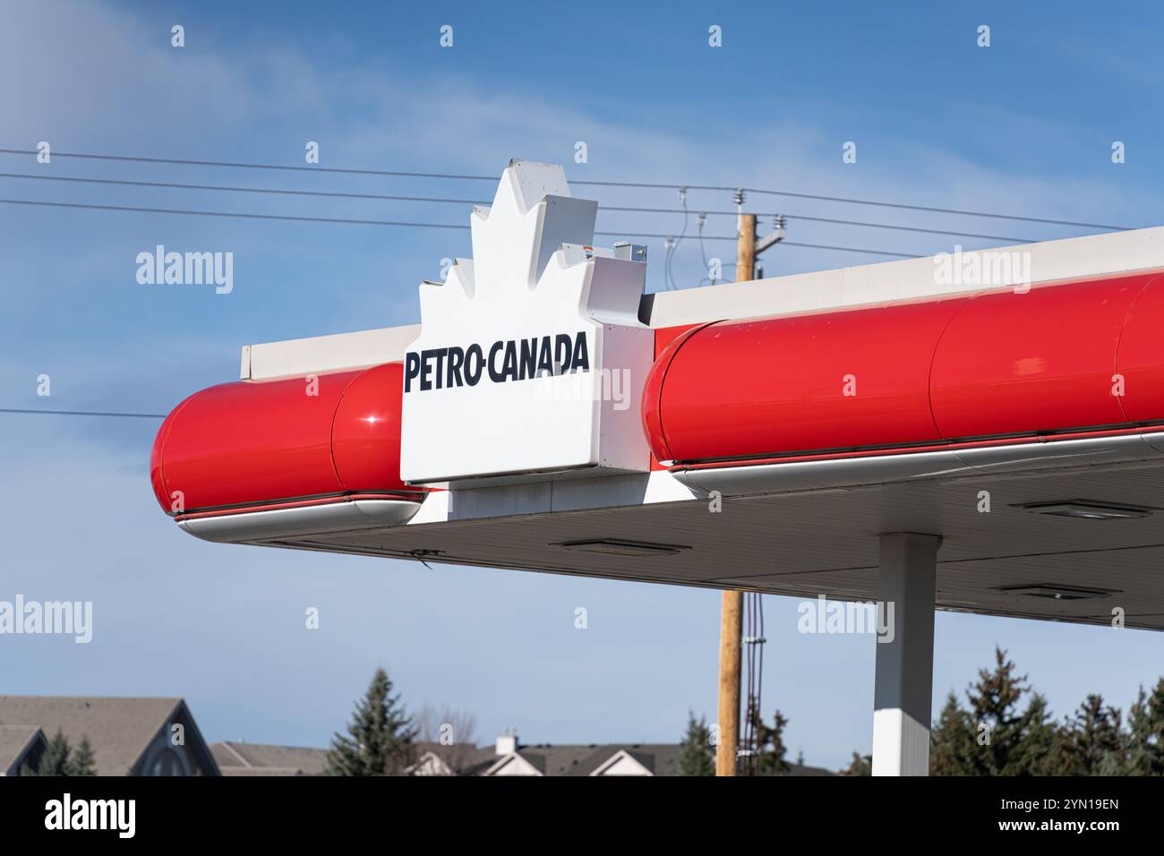 Petro canada petroleum logo hi-res stock photography and images - Alamy