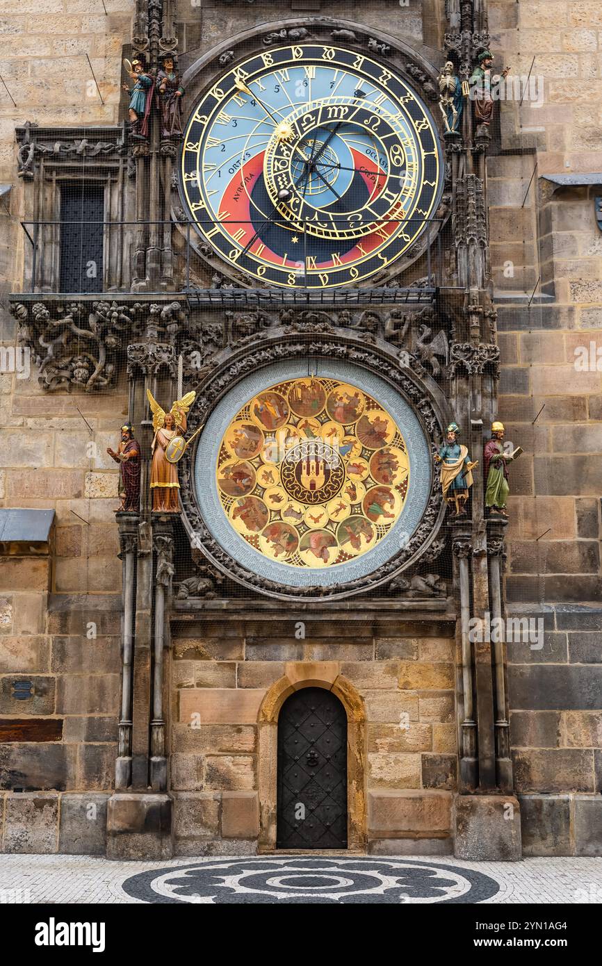 Medieval astronomical clock of the city of Prague, a UNESCO World ...