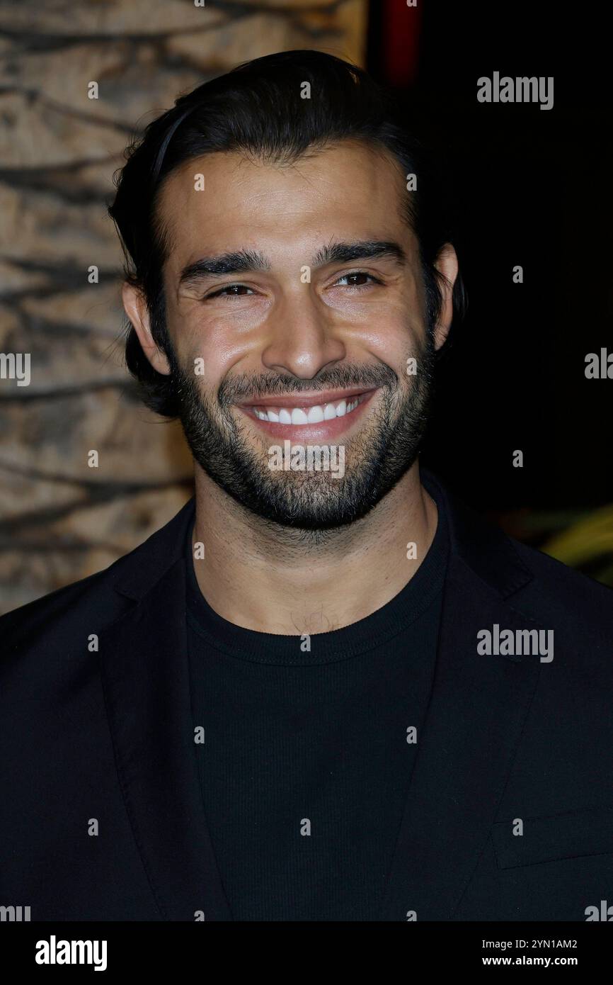 November 22, 2024, Las Vegas, Nevada, USA: Sam Asghari at amfAR Las ...