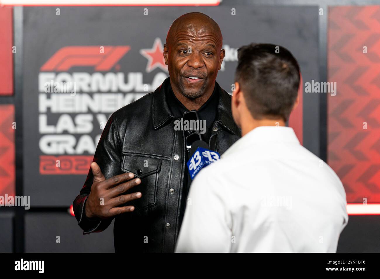 Las Vegas, United States. 23rd Nov, 2024. Terry Crews arrives for the ...