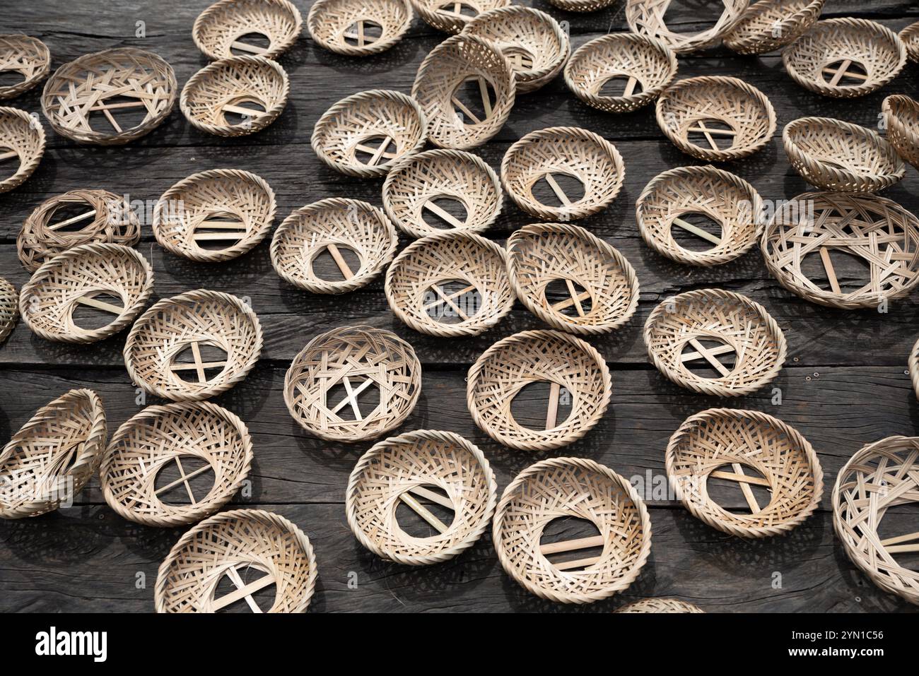 Traditional bamboo baskets hi-res stock photography and images - Alamy