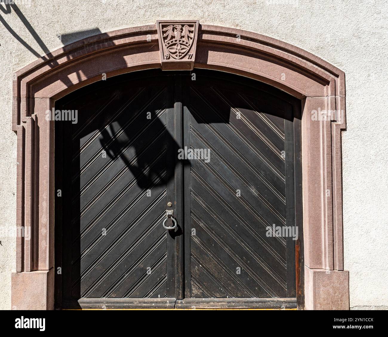 traditional Swiss town house architectural details, historic houses ...
