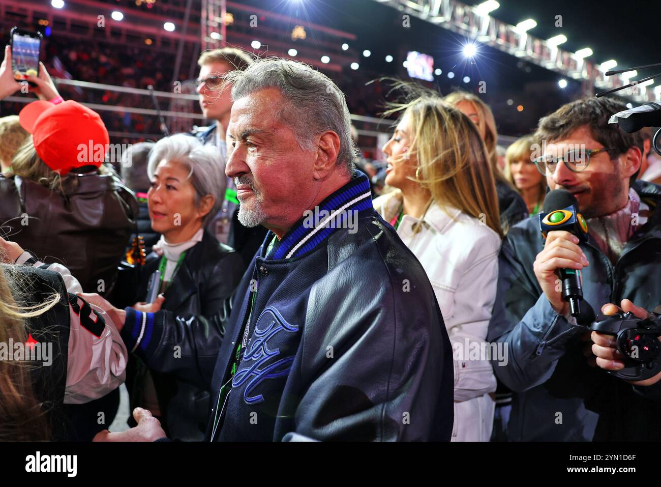 Las Vegas, USA. 23rd Nov, 2024. Sylvester Stallone (USA) Actor on the ...