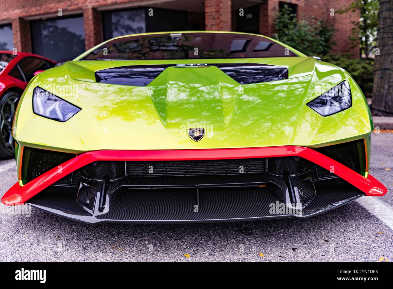 Chicago, Illinois - September 29, 2024: 2021 Lamborghini Huracan STO ...