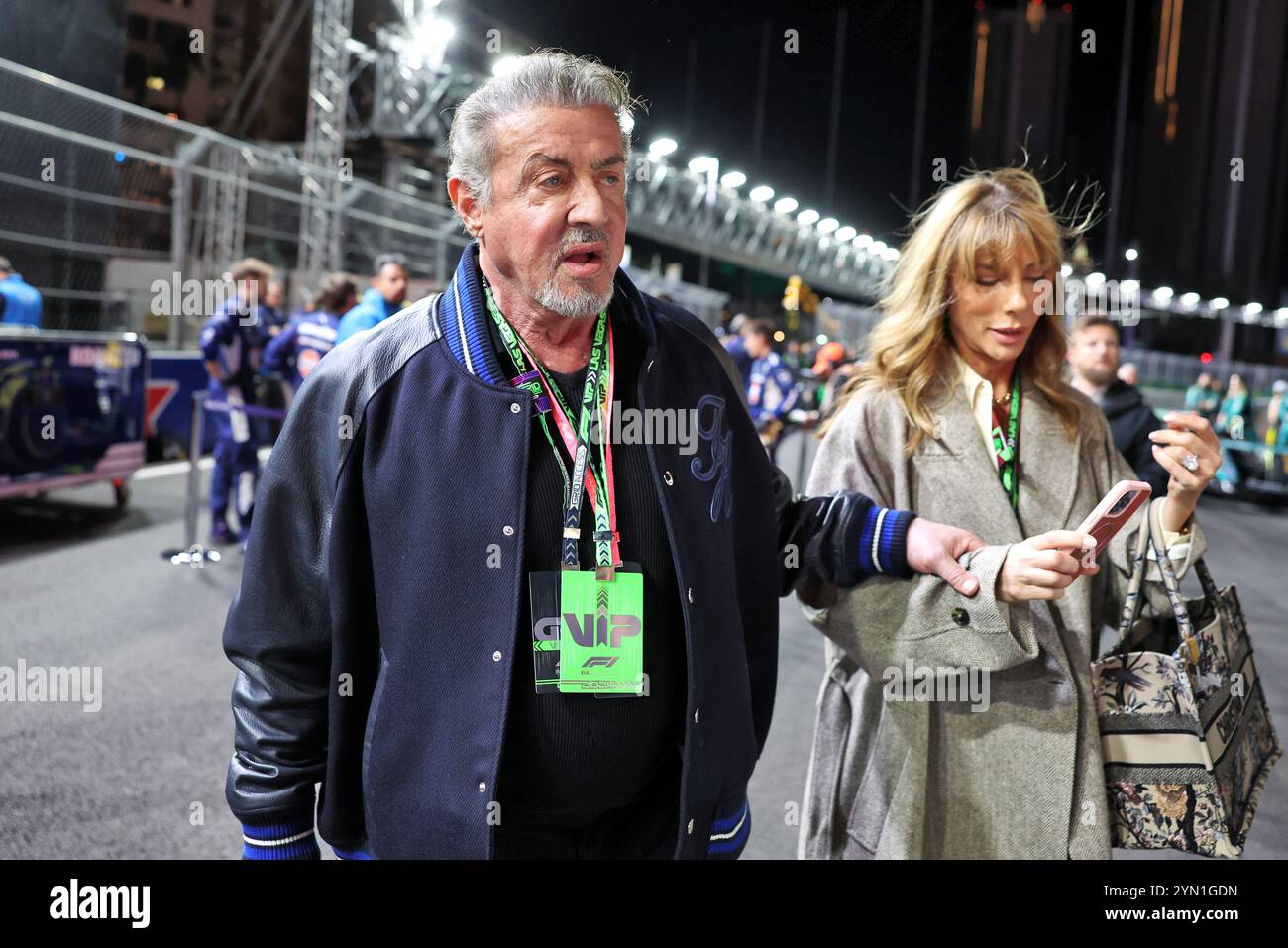 Las Vegas, USA. 23rd Nov, 2024. Sylvester Stallone (USA) Actor on the ...