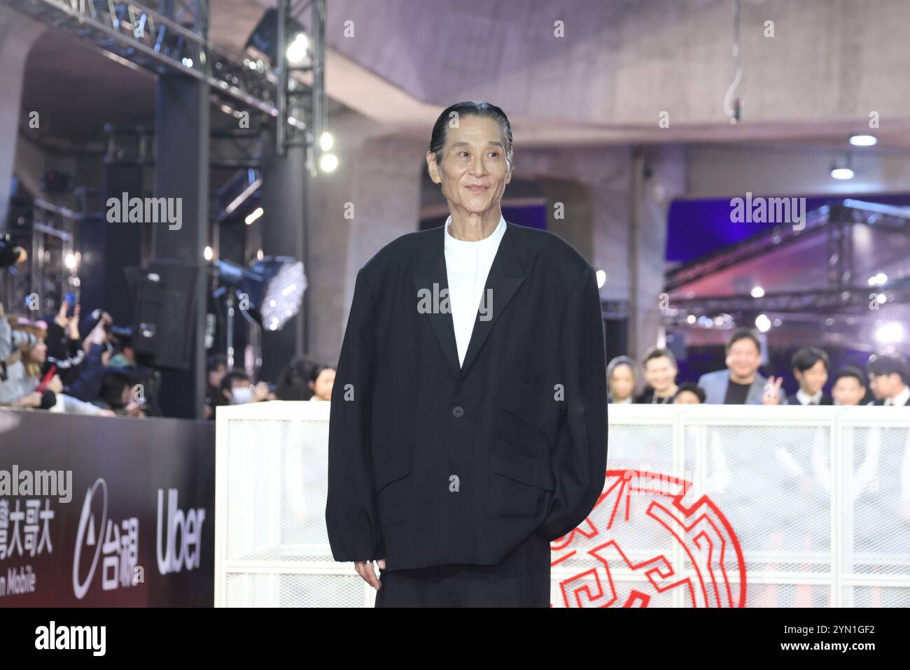 TAIPEI, CHINA - NOVEMBER 24, 2024 - Actress Sandrine Pinna poses at the ...