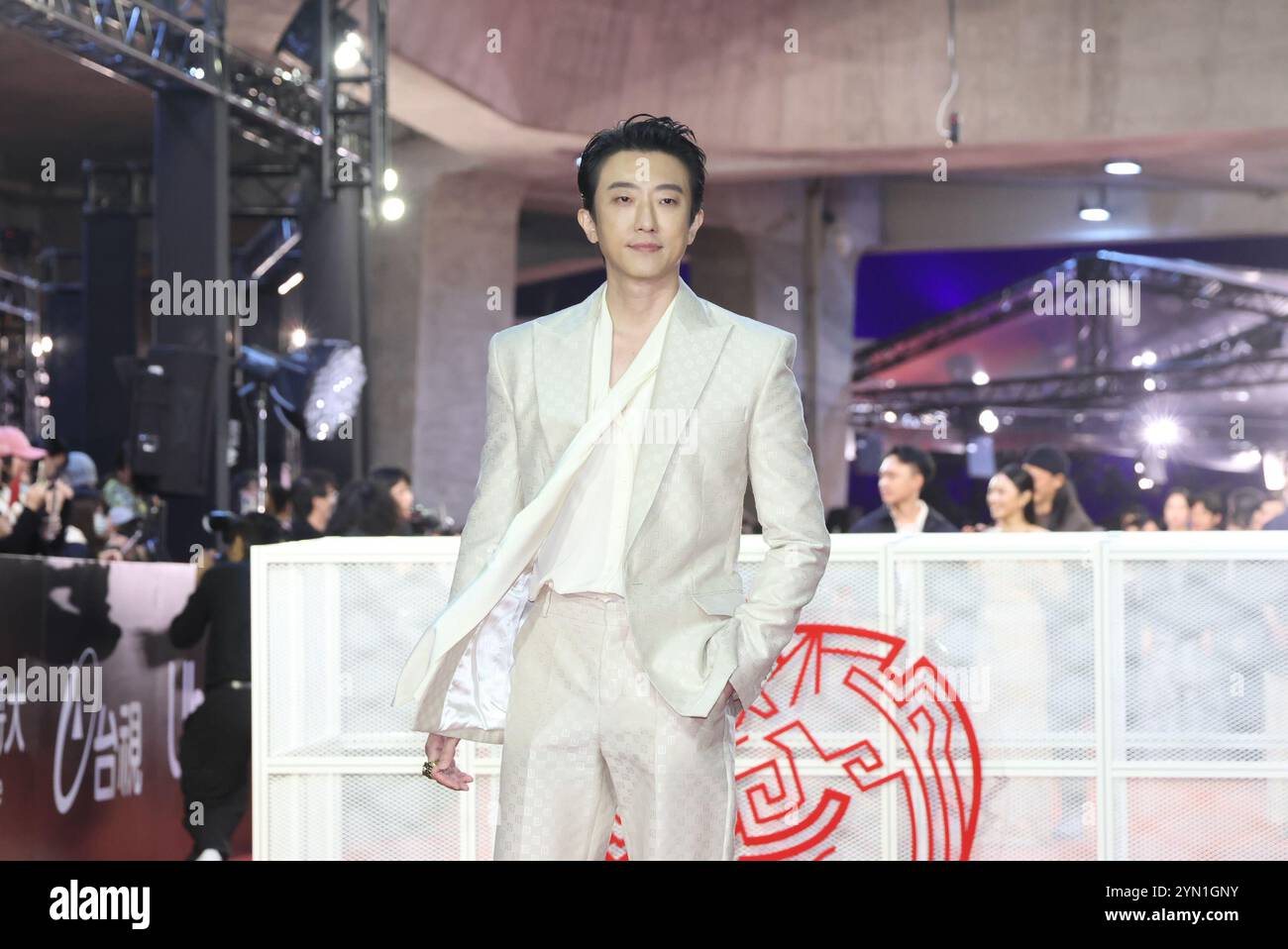 TAIPEI, CHINA - NOVEMBER 24, 2024 - Actress Sandrine Pinna poses at the ...