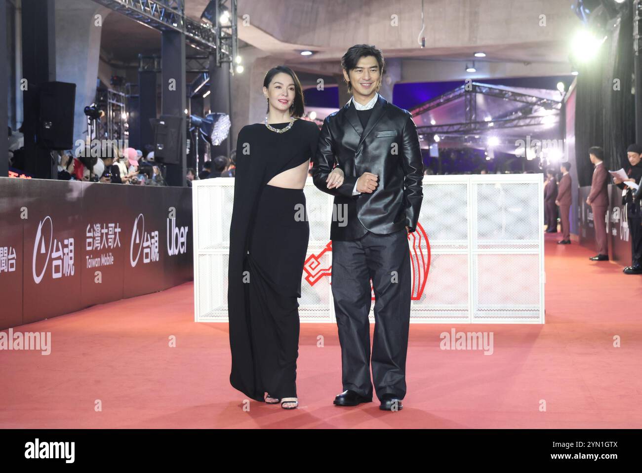 TAIPEI, CHINA - NOVEMBER 24, 2024 - Actress Sandrine Pinna poses at the ...