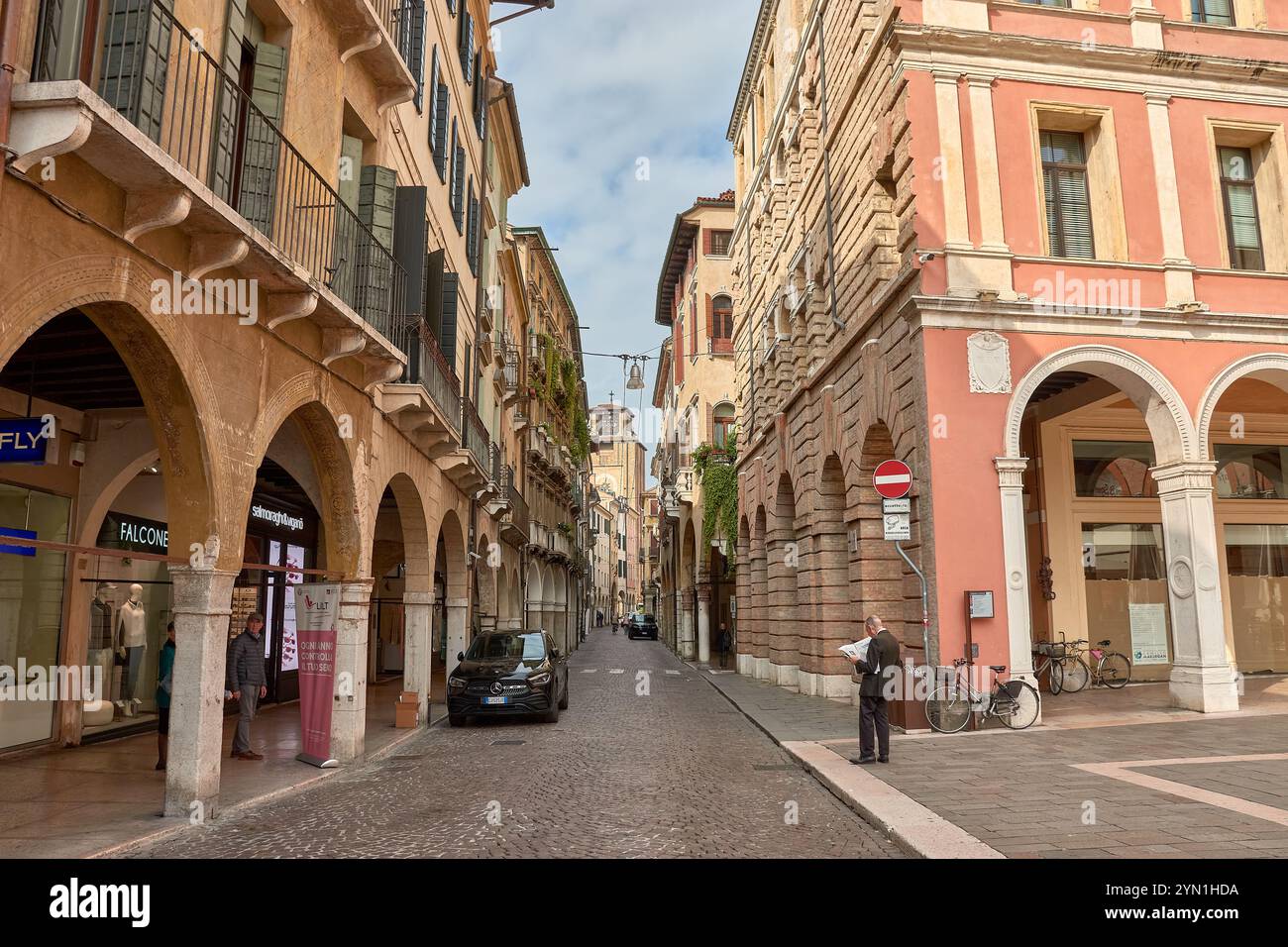 Treviso,Italia;October 14,2024:Calmaggiore is one of the main and most ...