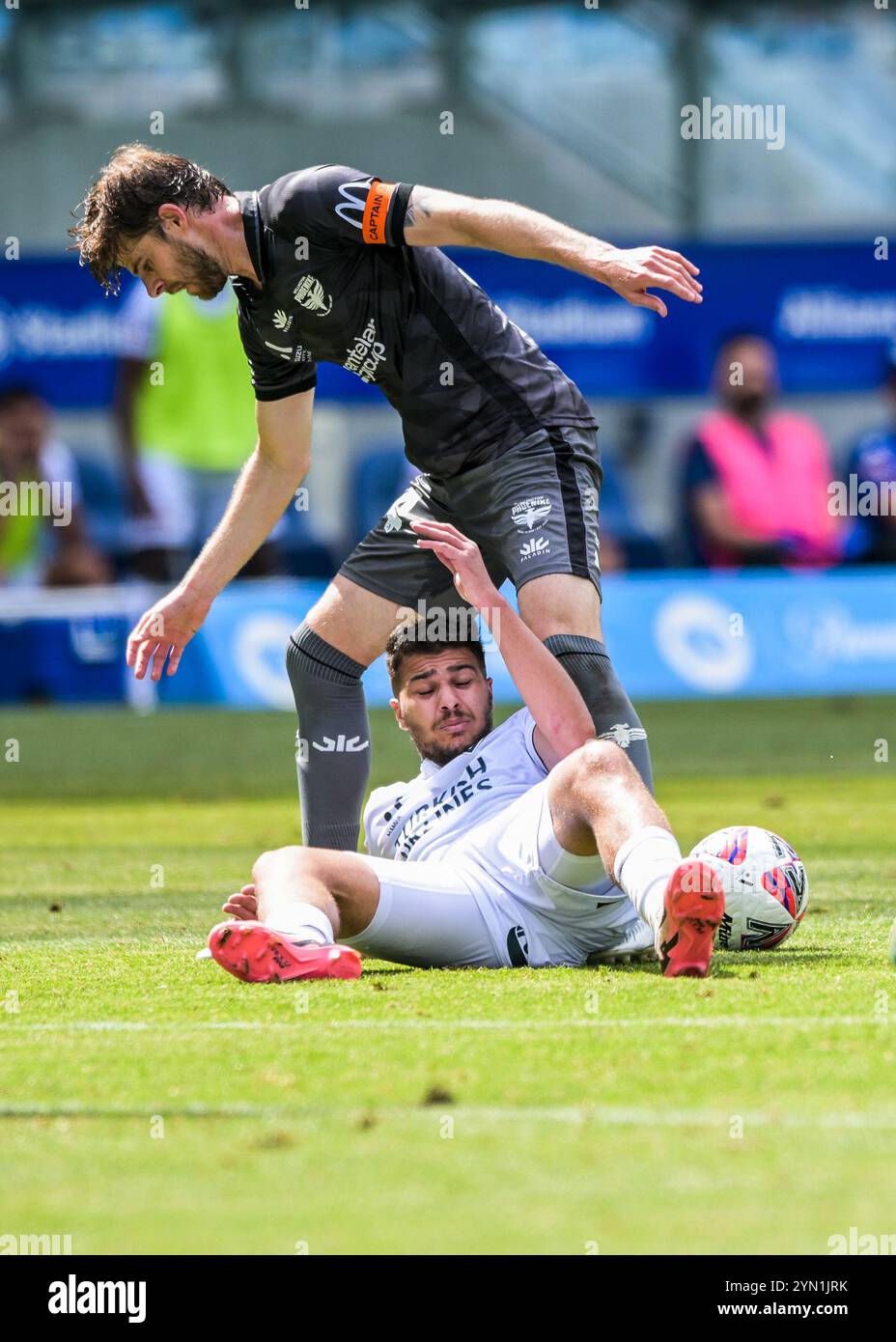 Paddington, Australia. 24th Nov, 2024. Alex Arthur Rufer (back) of ...