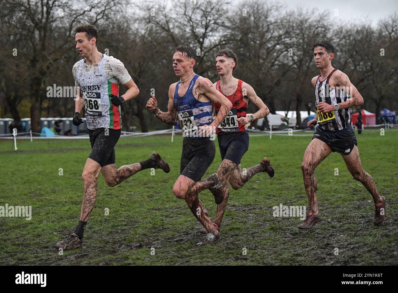 in the senior & u23 mens race at the British Athletics Cross Challenge ...