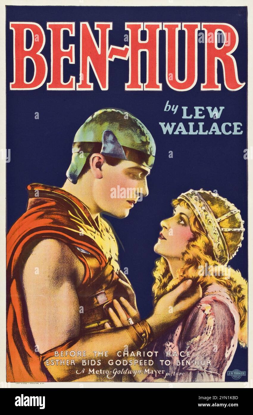 Ben-Hur (MGM, 1925) movie poster Stock Photo - Alamy