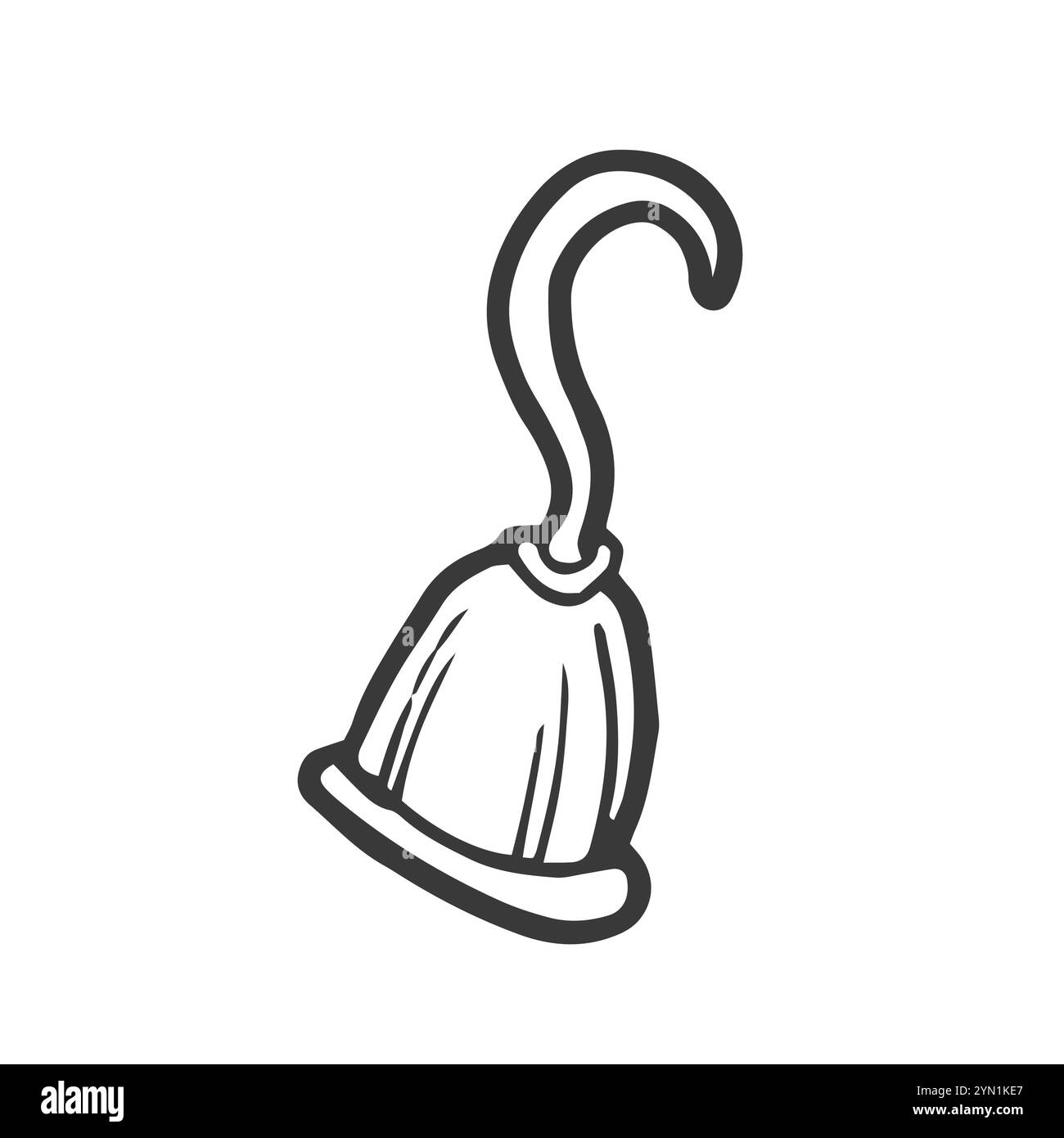 Pirate's hook isolated on white background. Cartoon style Stock Vector ...