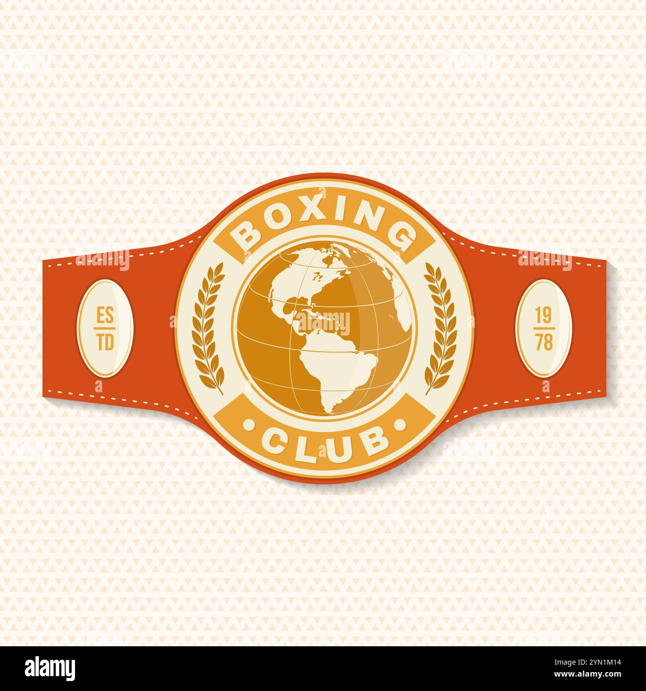 Boxing club badge, logo, patch design. Vector illustration. For Boxing ...