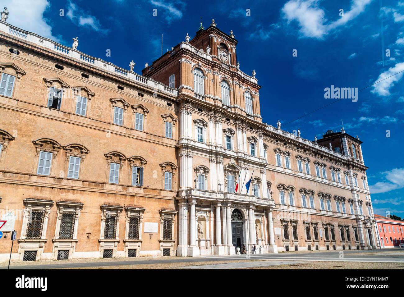 Modena, Italy - September 6, 2024: Facade of the Ducal Palace of Modena ...