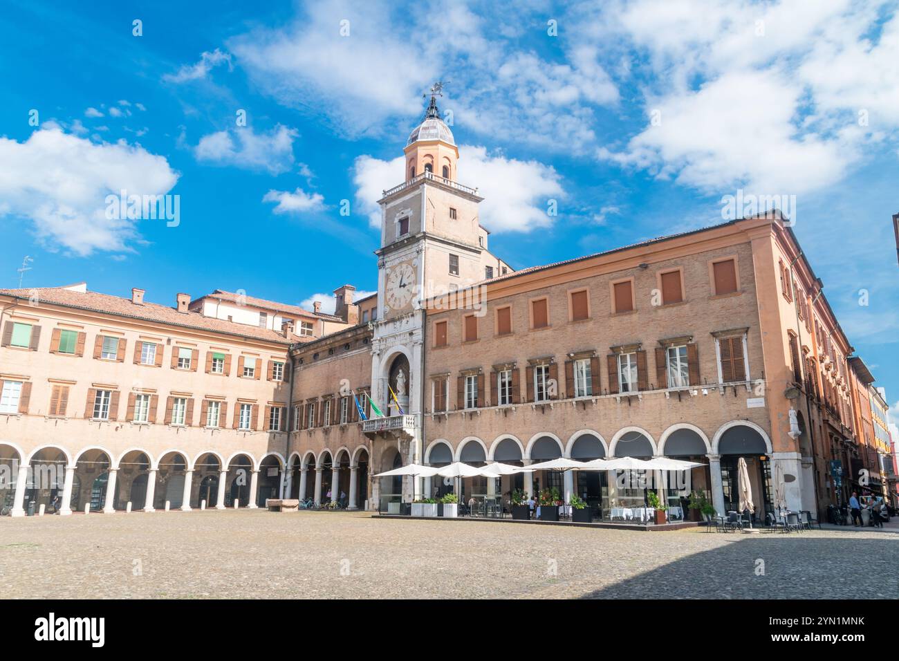 Modena, Italy - September 6, 2024: Modena Town Hall in Piazza Grande ...