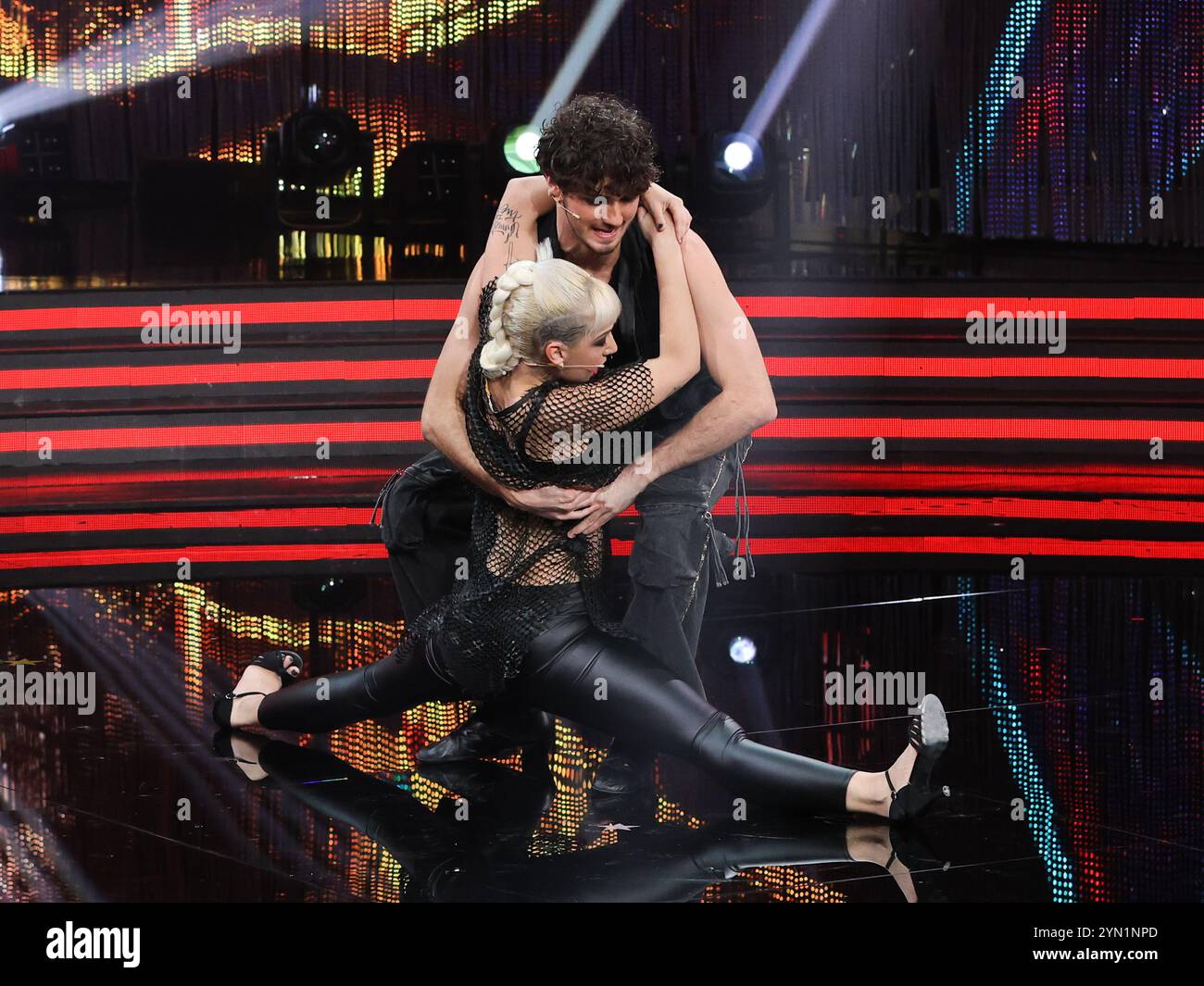 Rome, Rai auditorium of the Foro Italico, TV show "Dancing with the ...