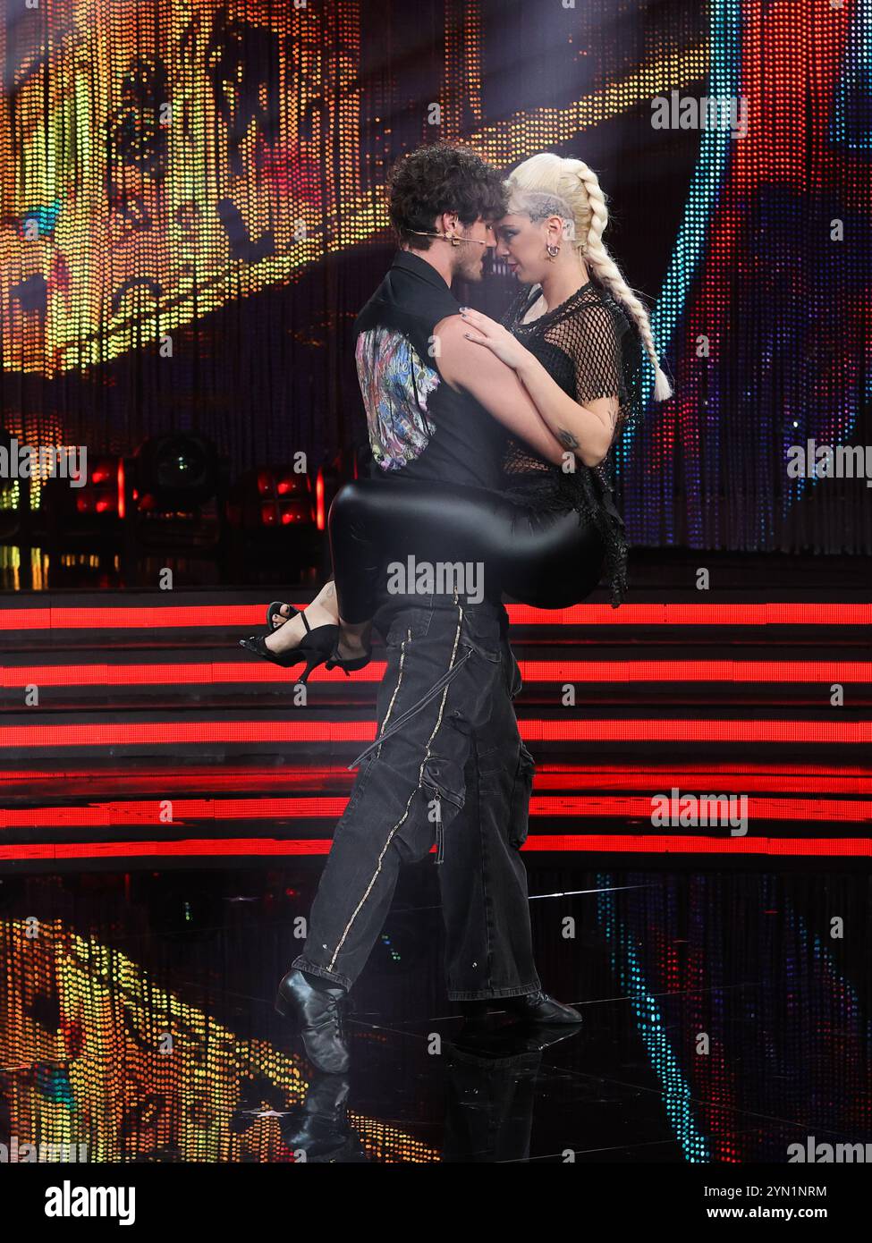 Rome, Rai auditorium of the Foro Italico, TV show "Dancing with the ...