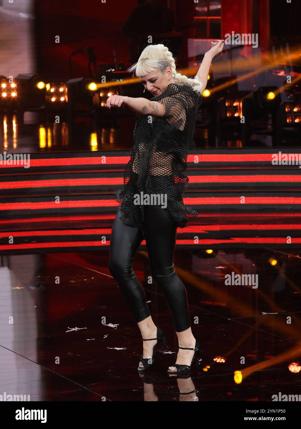 Rome, Rai auditorium of the Foro Italico, TV show "Dancing with the ...