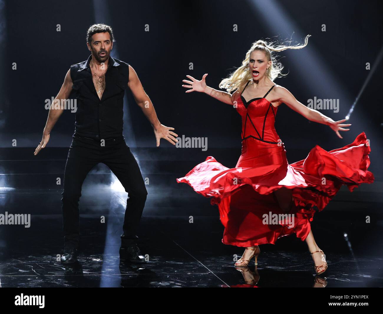 Rome, Rai auditorium of the Foro Italico, TV show "Dancing with the ...