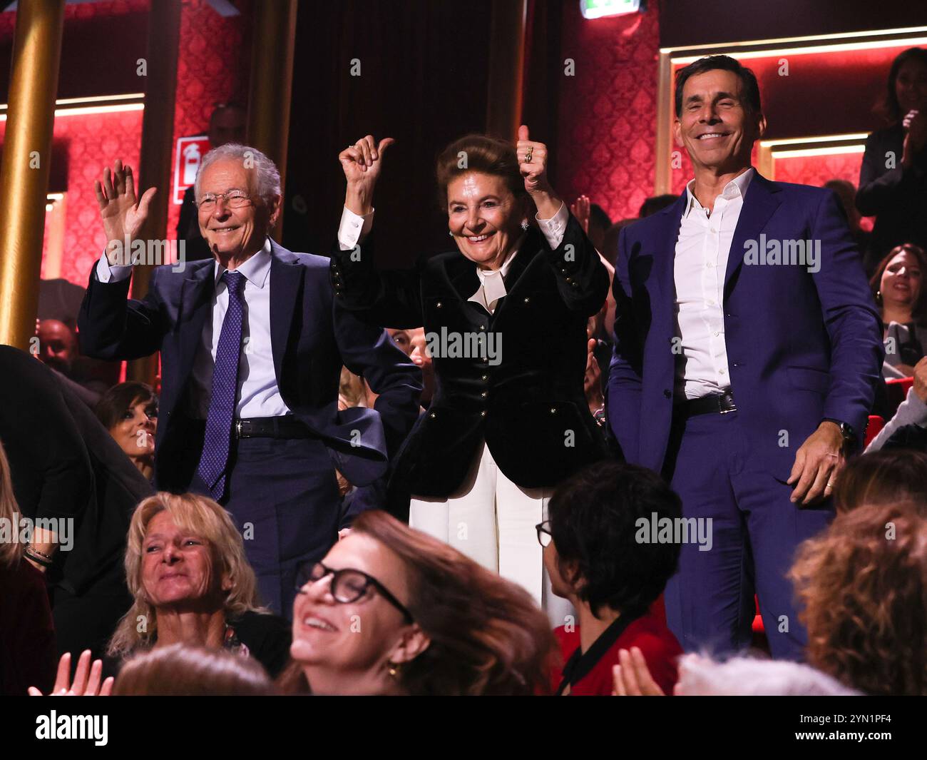 Rome, Rai auditorium of the Foro Italico, TV show "Dancing with the ...