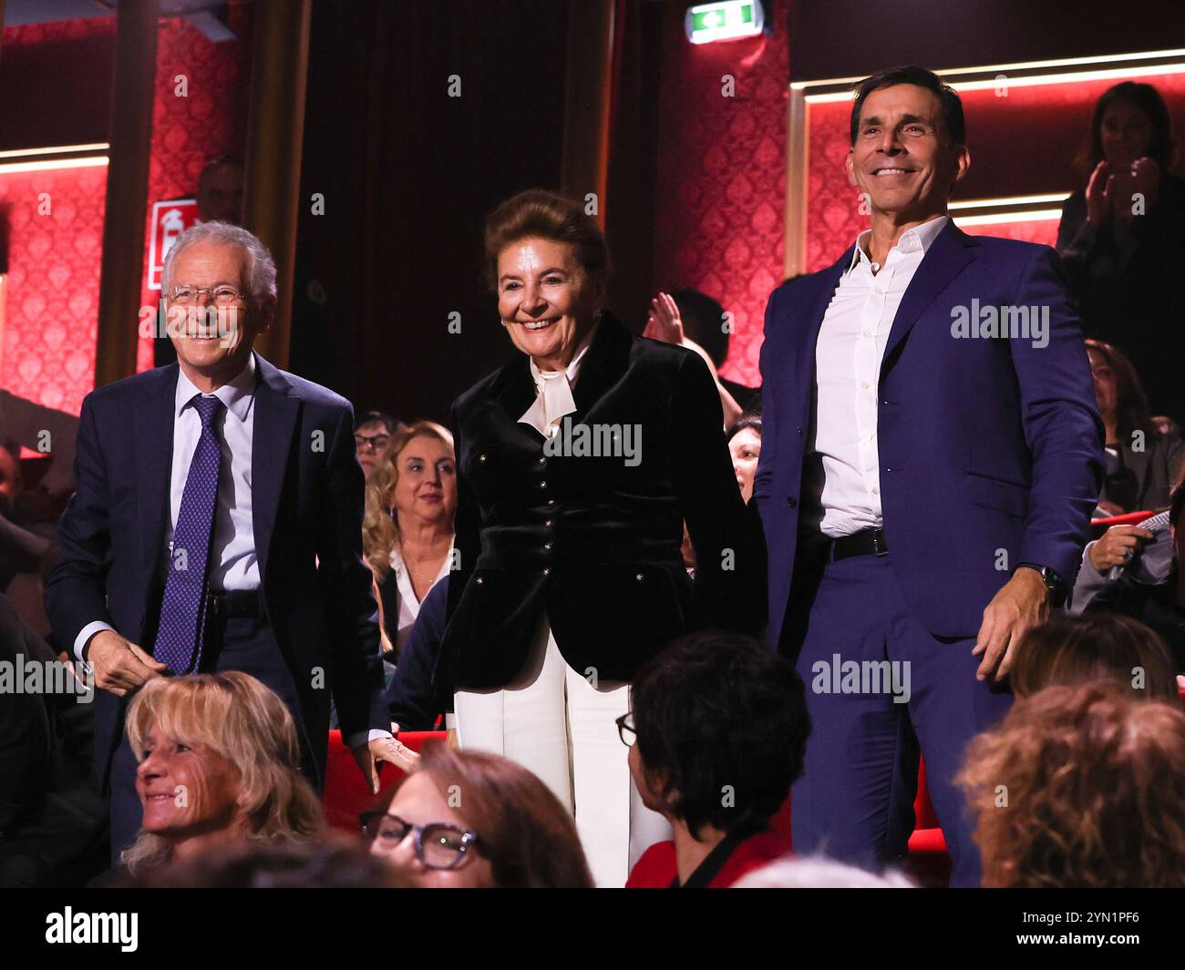 Rome, Rai auditorium of the Foro Italico, TV show "Dancing with the ...