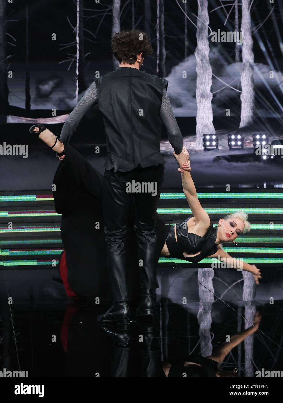 Rome, Rai auditorium of the Foro Italico, TV show "Dancing with the ...