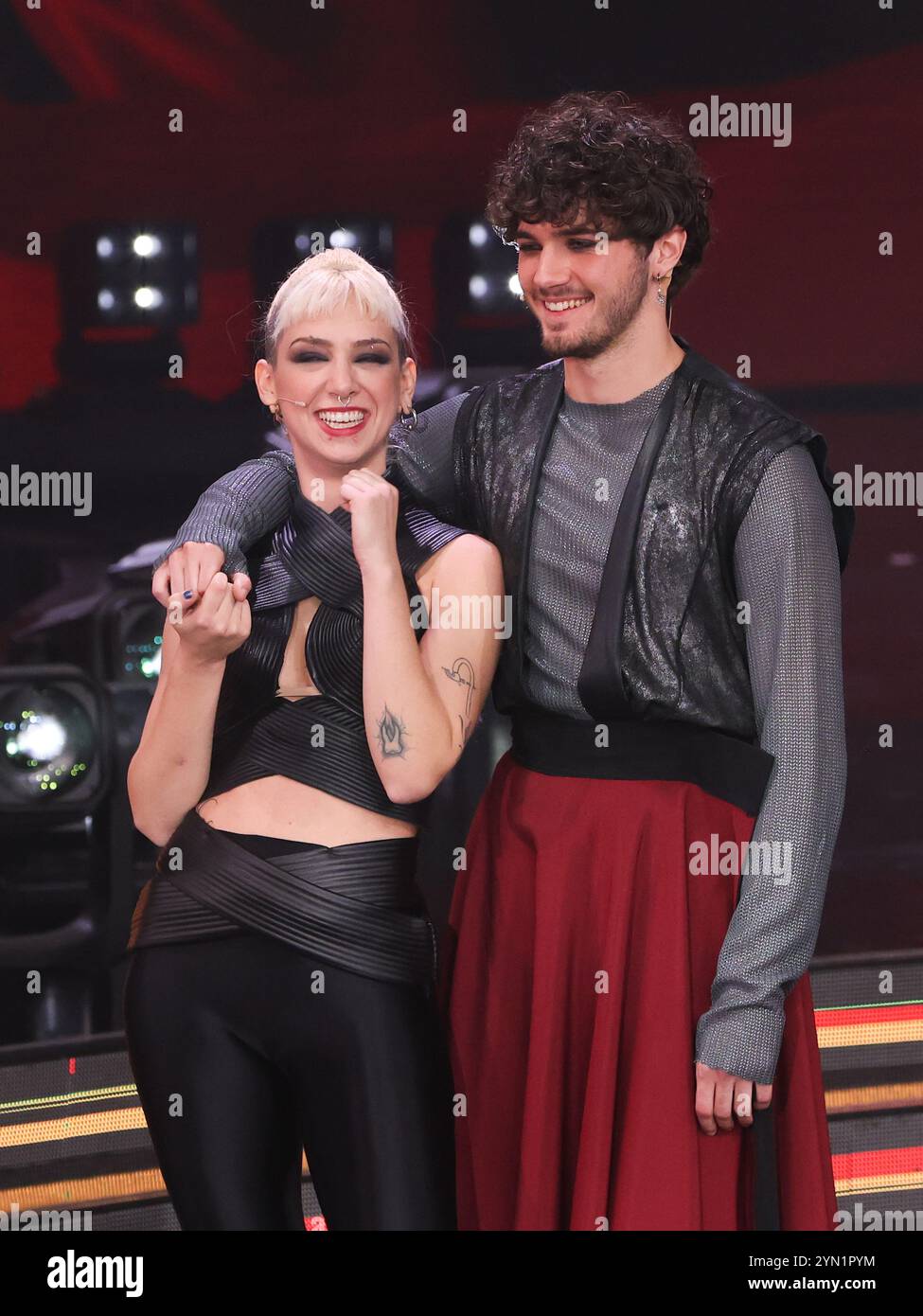 Rome, Rai auditorium of the Foro Italico, TV show "Dancing with the ...