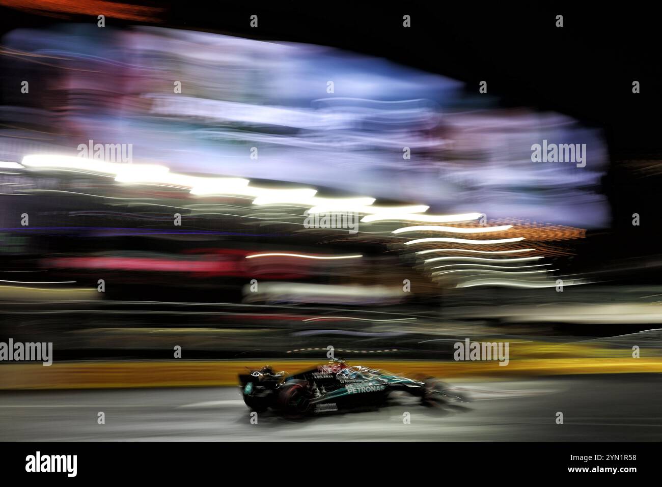Las Vegas, USA. 23rd Nov, 2024. George Russell (GBR) Mercedes AMG F1 ...