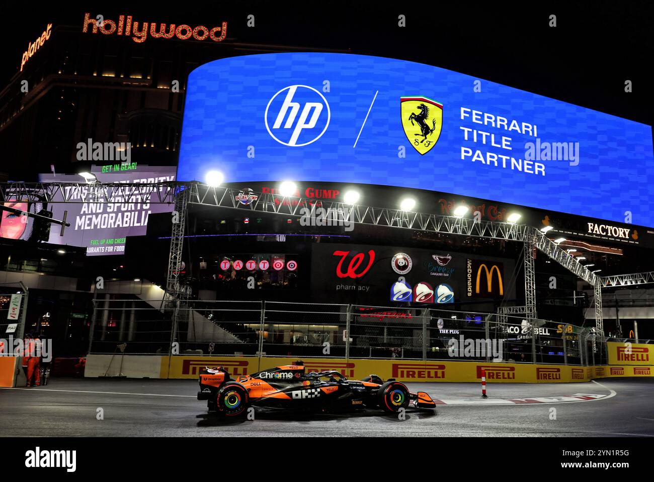 Las Vegas, USA. 23rd Nov, 2024. Oscar Piastri (AUS) McLaren MCL38 ...