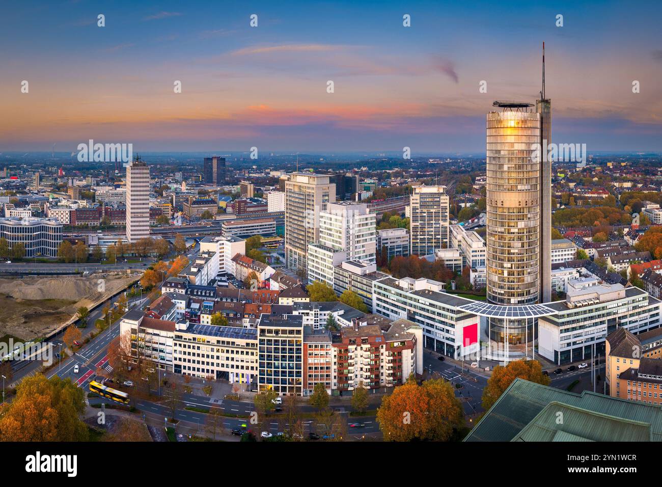 Aerial view of essen hi-res stock photography and images - Alamy