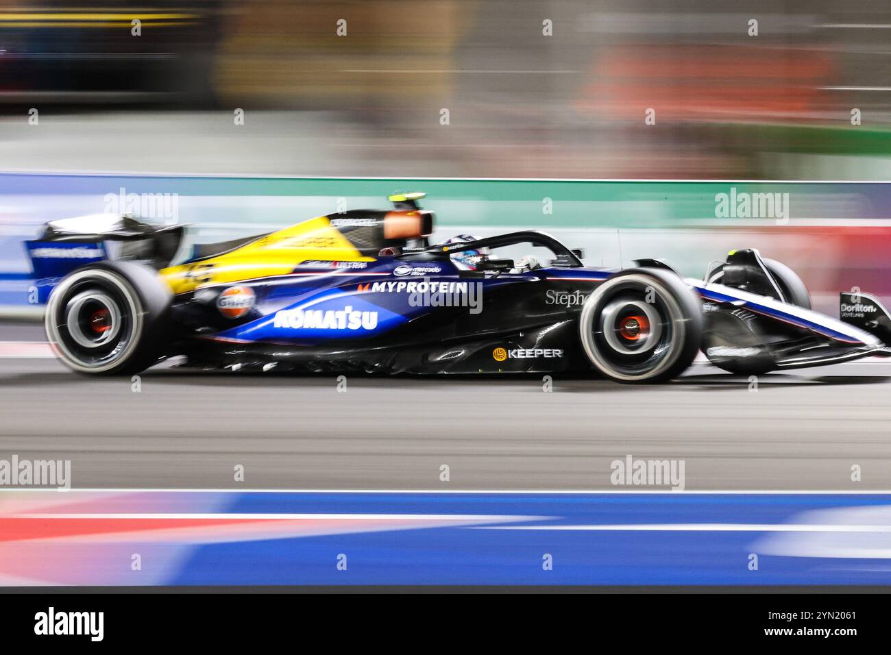 Las Vegas, NV, USA. 23rd Nov, 2024. Williams Racing driver Franco ...