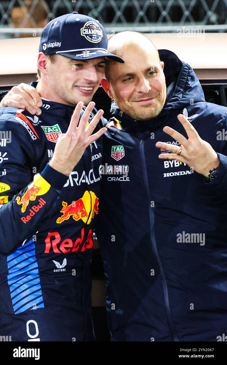 Las Vegas, NV, USA. 23rd Nov, 2024. Oracle Red Bull Racing driver Max ...
